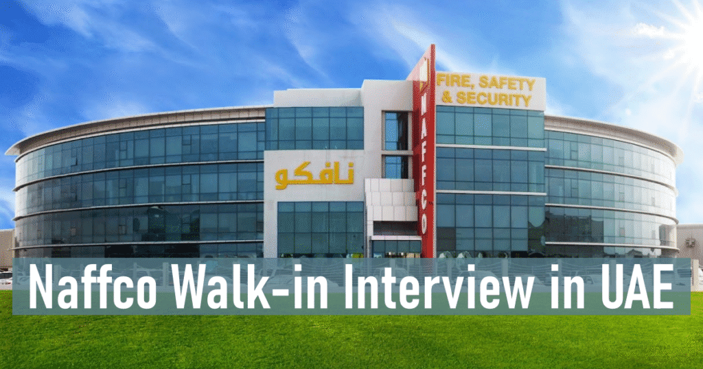 NAFFCO Walk-in Interview and Jobs in UAE - walkininterview.ae